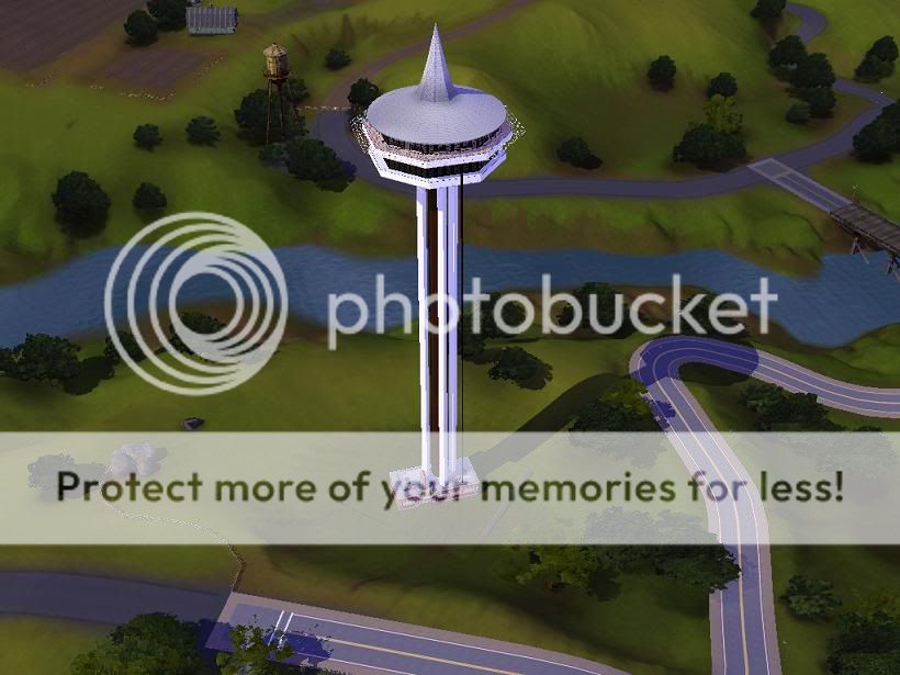 Mod The Sims - Need help to create slanted foundation for Seattle Space ...