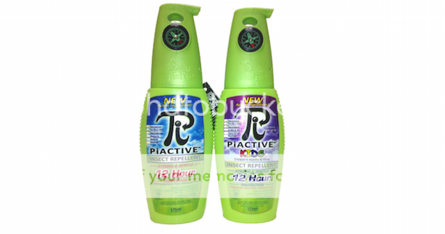 Deet-Free PiActive Insect Repellent {Review}